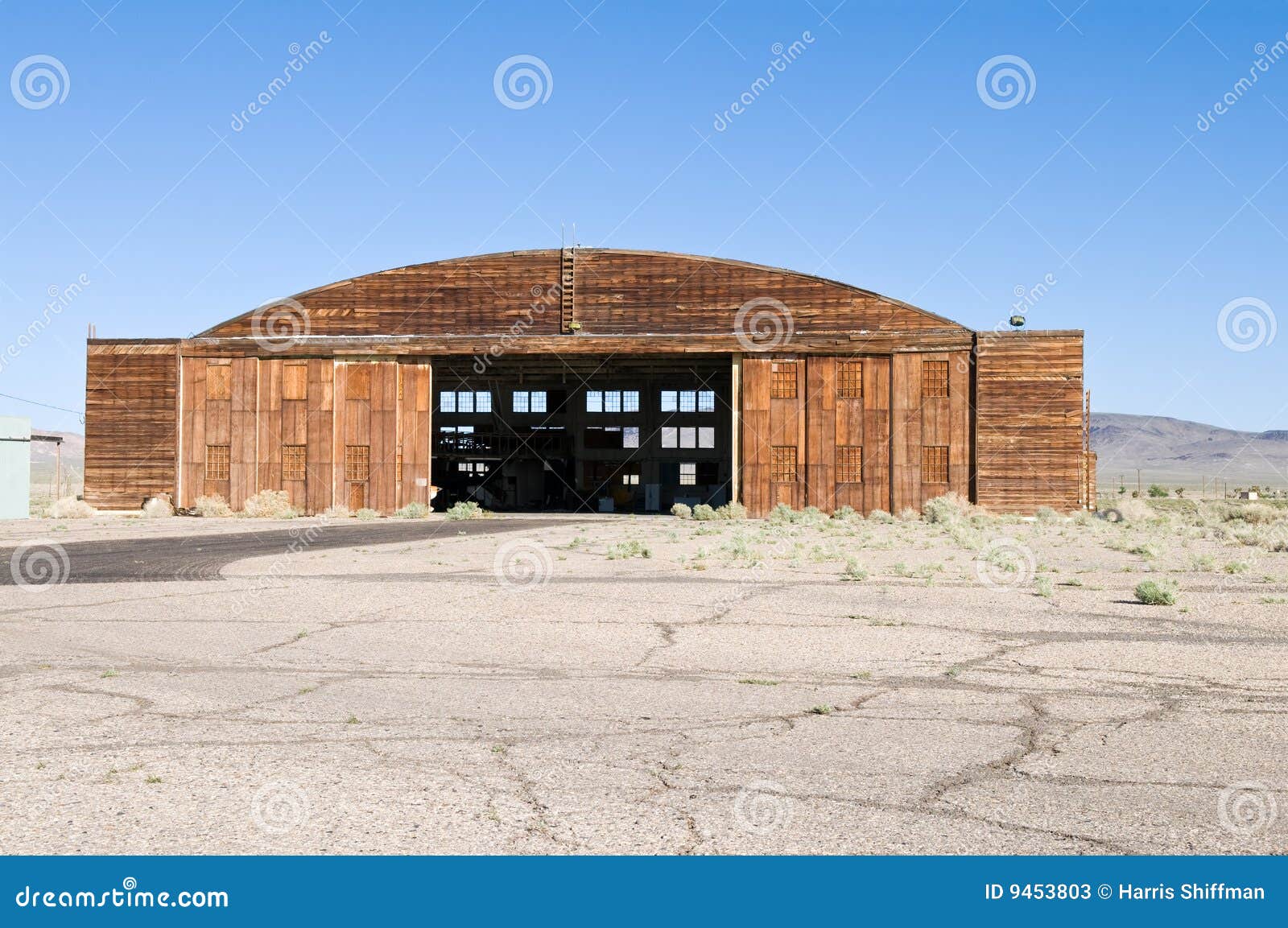 Hangar stock image. Image of wooden, building, tonopah - 9453803