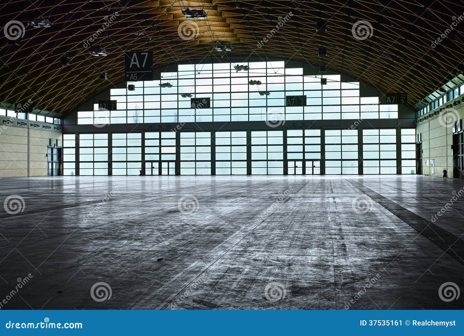 Hangar interior stock image. Image of concept, frame - 37535161