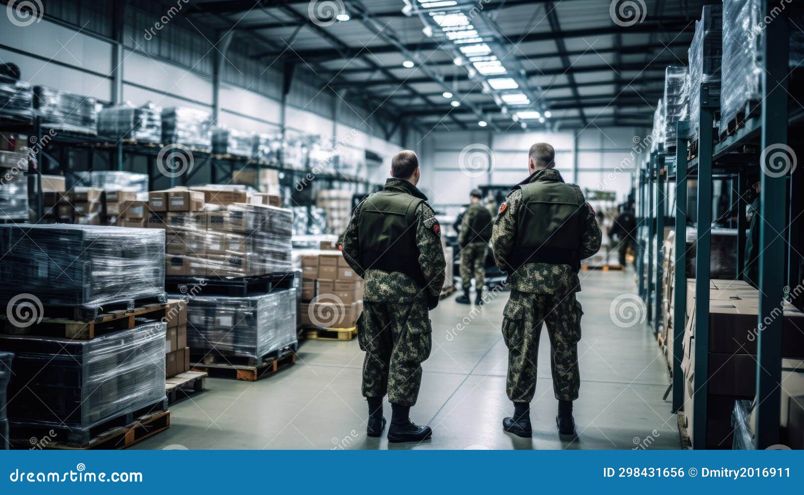 Hangar. Military Air Base. Loading Works. Stock Illustration ...