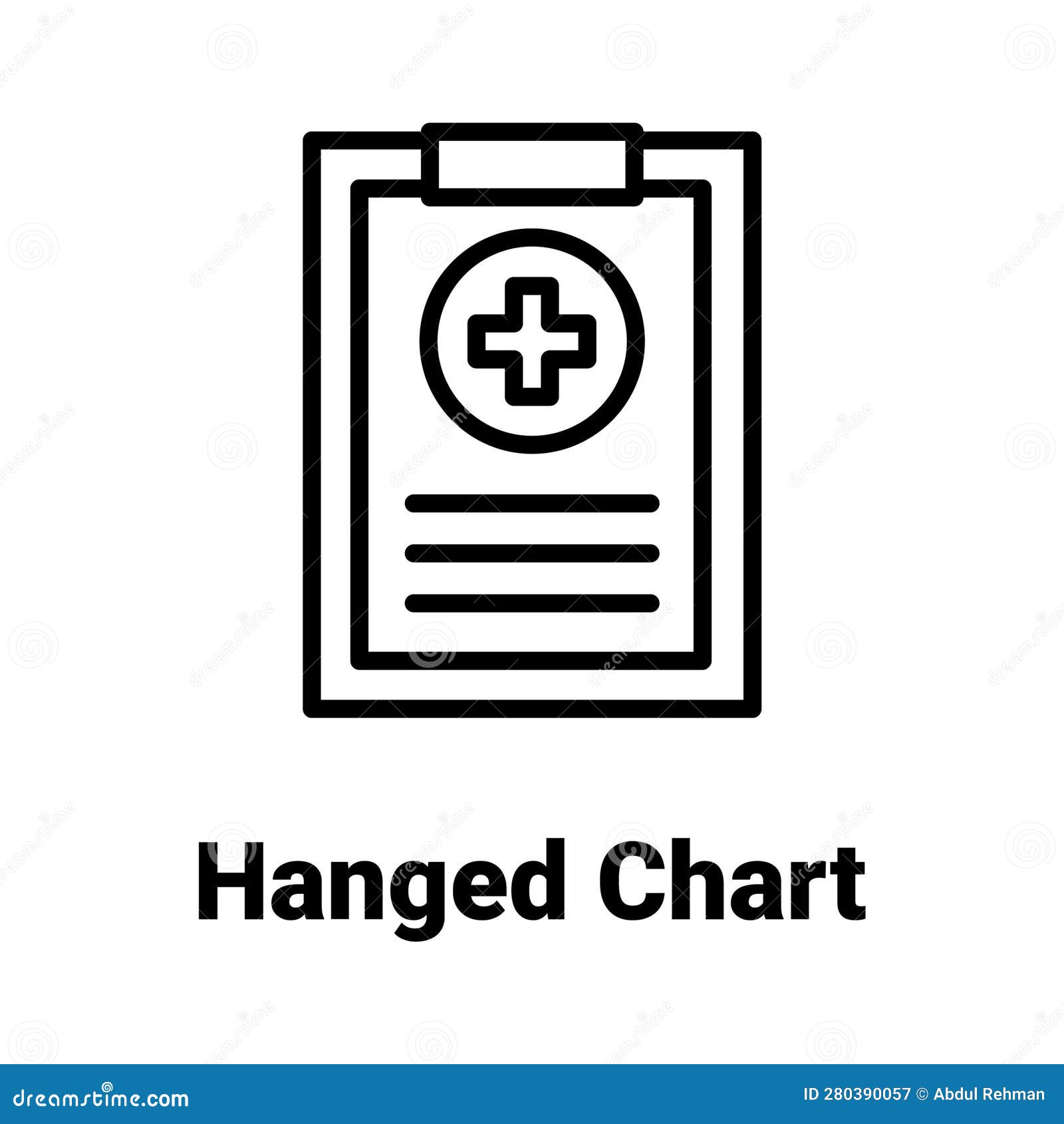 Hanged Chart Vector Icon Easily Modify. Stock Vector - Illustration of ...