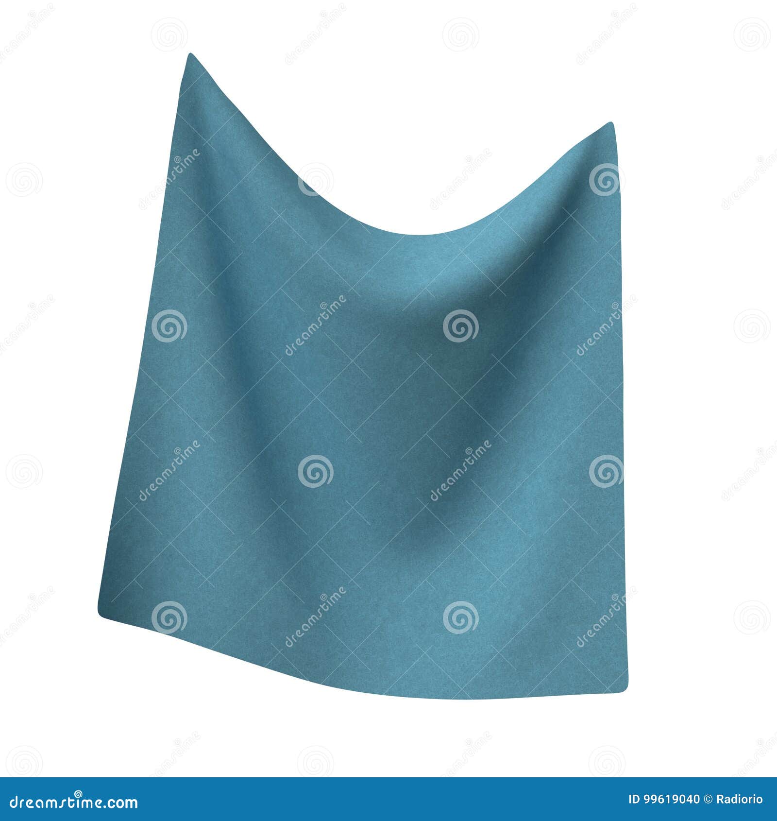 Hangende doek stock illustratie. Illustration of hangen - 99619040