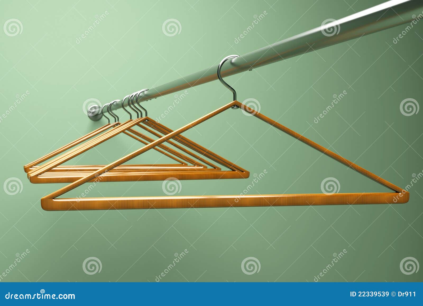 Hanger stock illustration. Illustration of hangers, store - 22339539