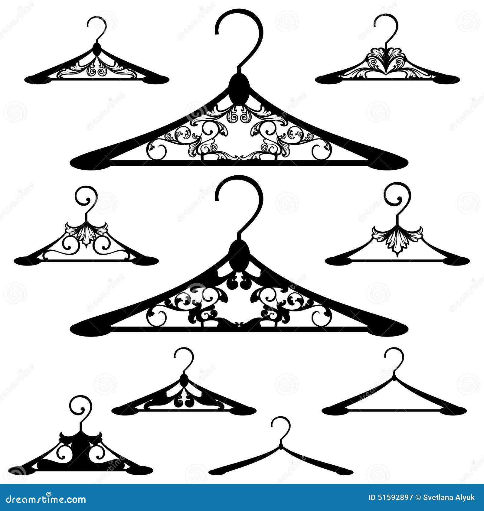 Hanger design stock vector. Illustration of shape, graphic - 51592897