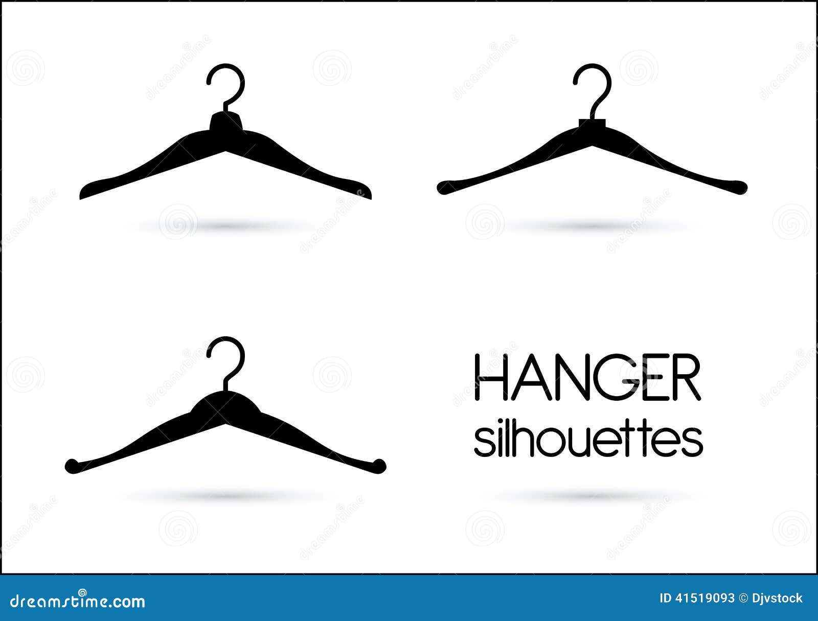 Hanger design stock vector. Illustration of boutique - 41519093
