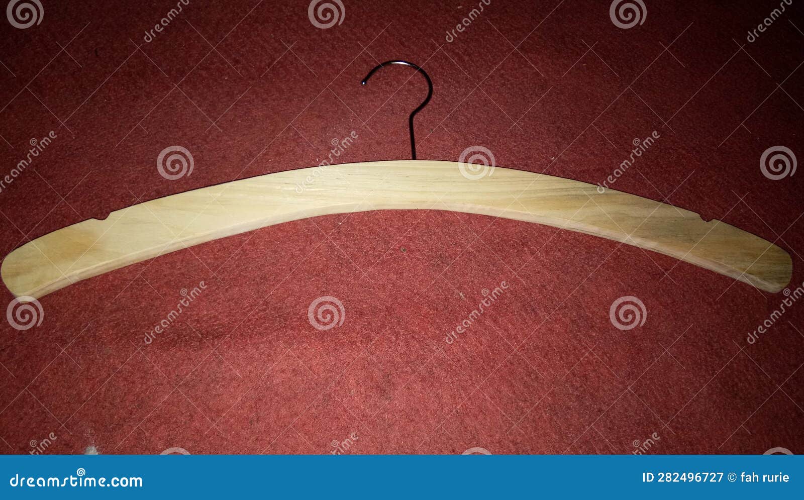Hanger Hanger Model Directly from Pine Wood Stock Image - Image of ...