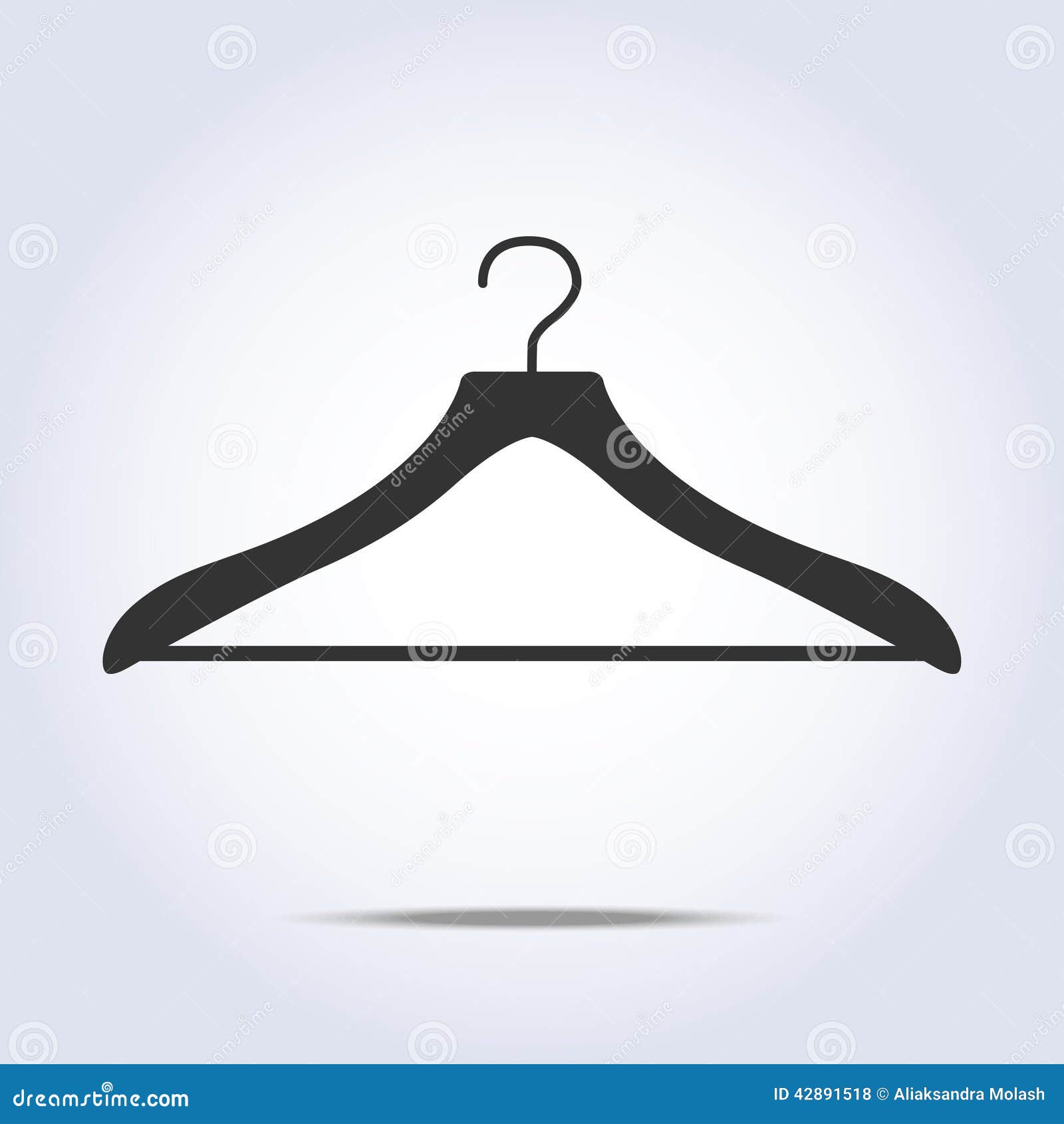 Hanger Simple Icon in Vector Stock Vector - Illustration of design ...