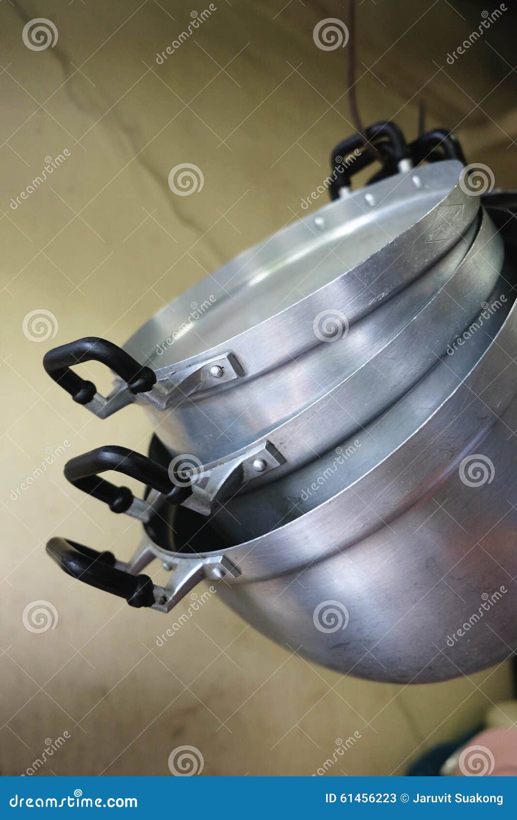 Hanger three pot stock image. Image of kitchen, thai - 61456223