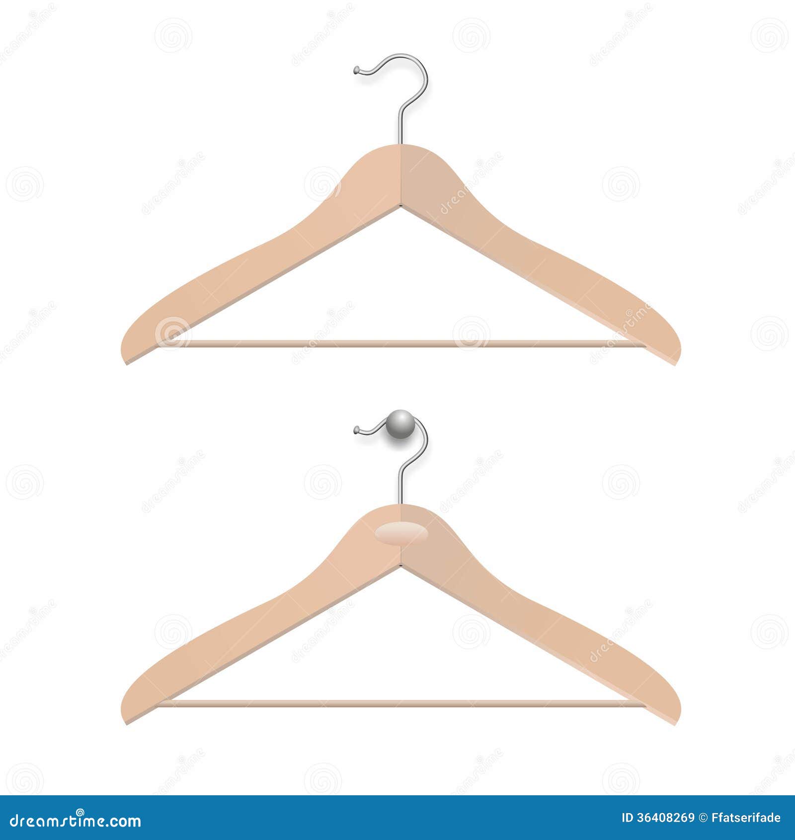 Hangers stock illustration. Illustration of cloakroom - 36408269