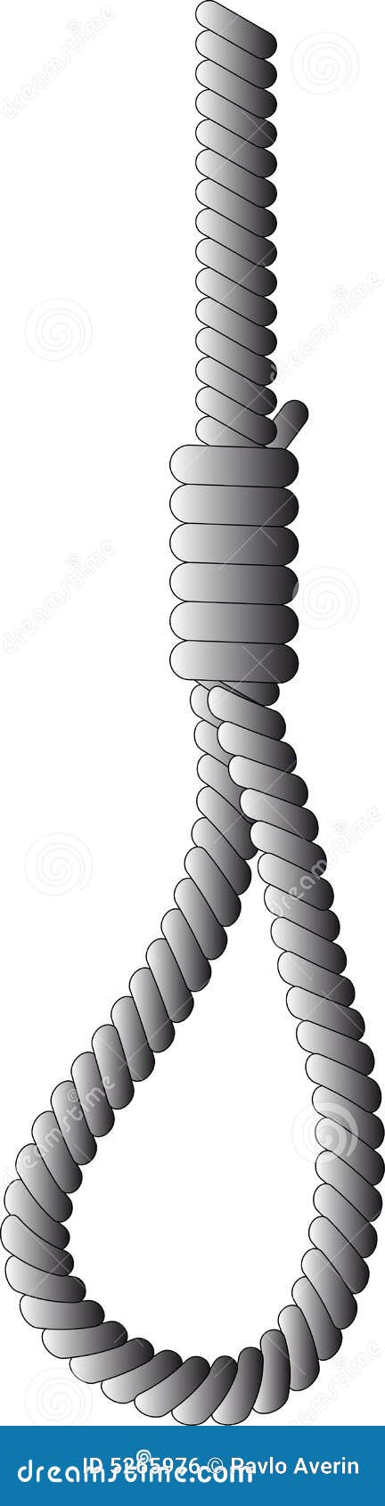 Hanging stock vector. Illustration of murder, sign, hanging - 5265976