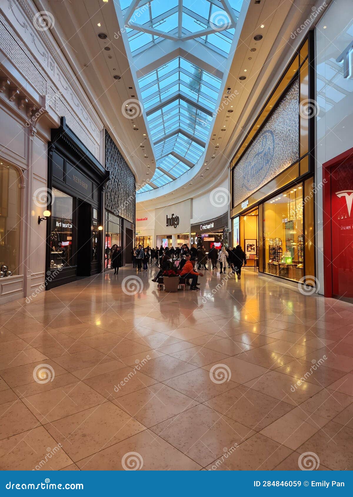Hanging Around a Shopping Mall Editorial Stock Image - Image of ...