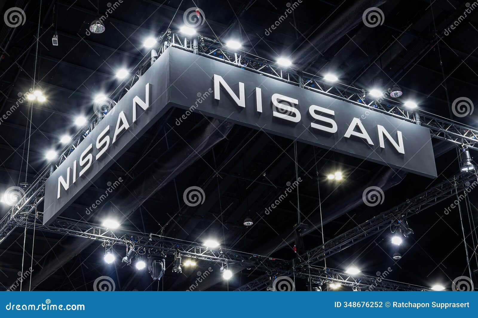 Hanging Billboard With Logo BYD Editorial Photo | CartoonDealer.com ...