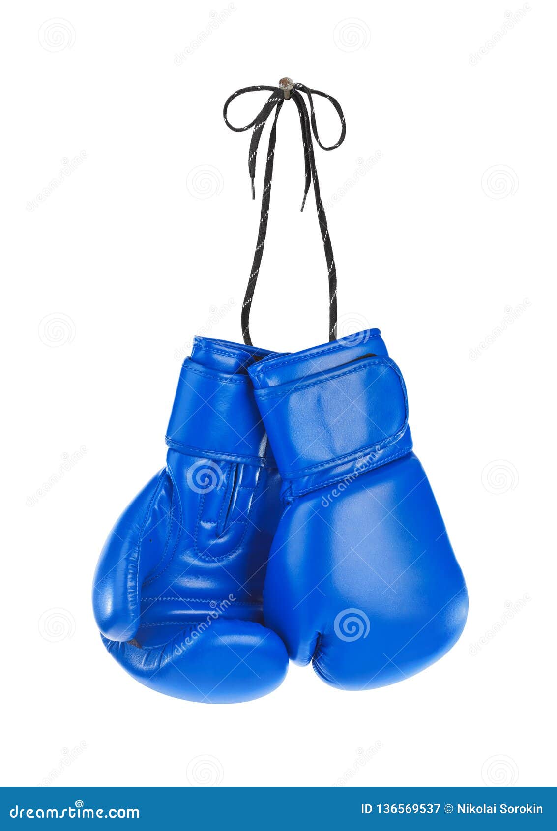 Hanging boxing gloves stock image. Image of punch, hang - 136569537