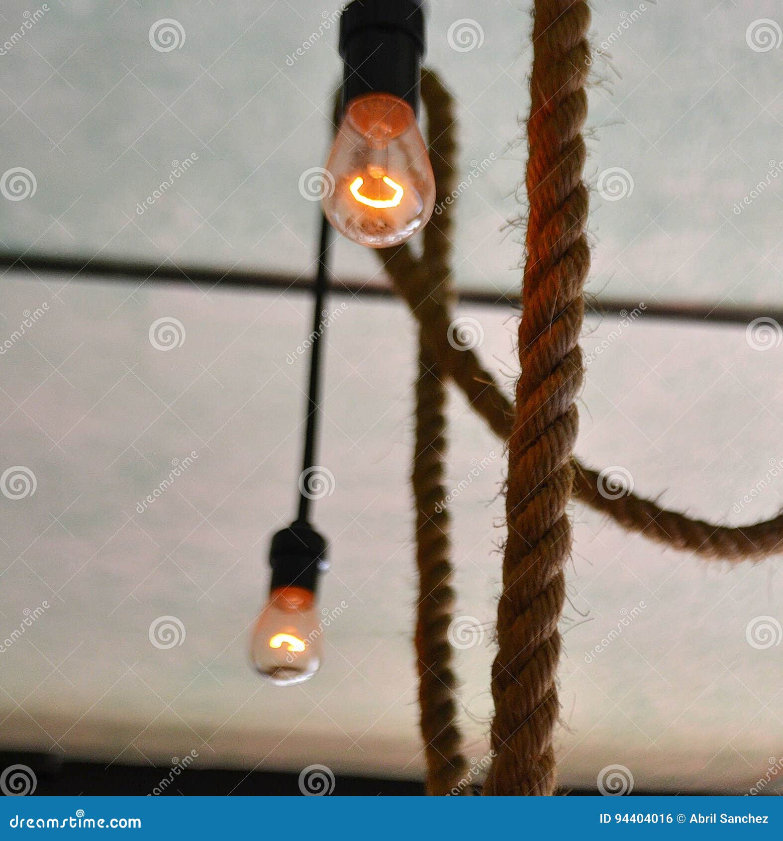 Hanging Bulbs serie stock photo. Image of ornament, decoration - 94404016