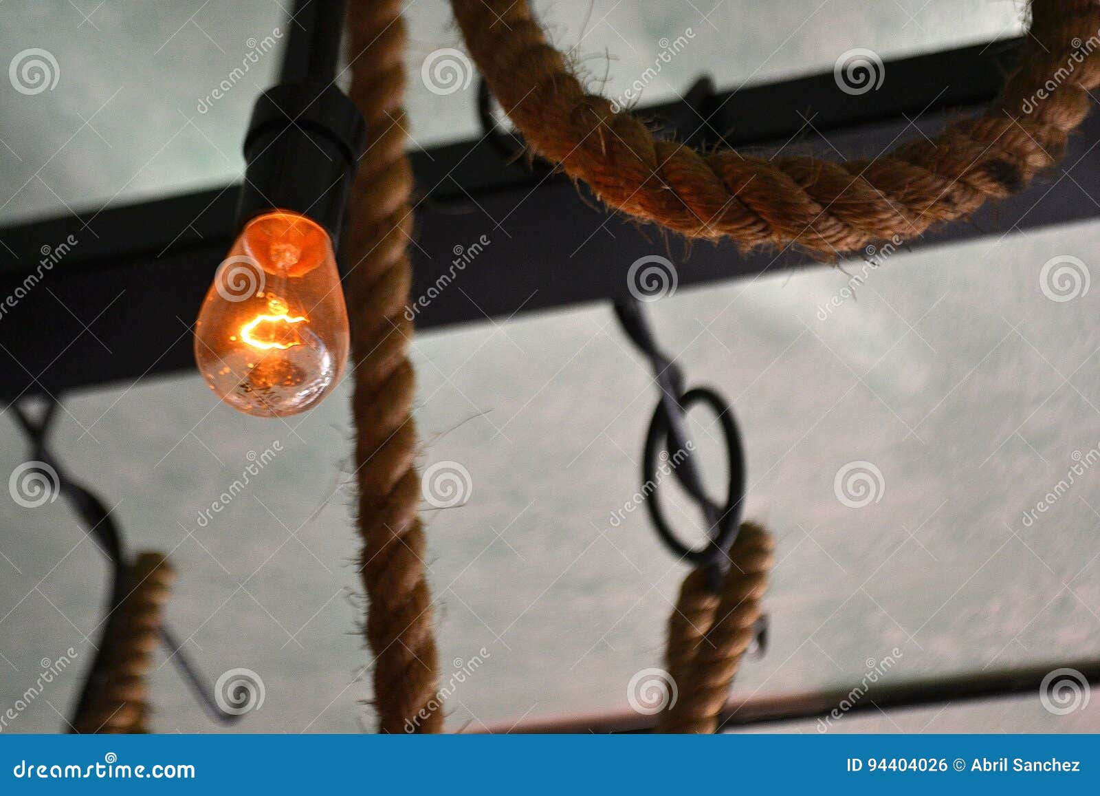 Hanging Bulbs serie stock photo. Image of hangingbulbs - 94404026