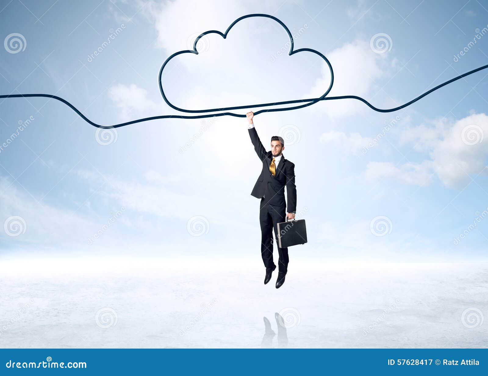 Hanging businessman stock image. Image of manager, hand - 57628417
