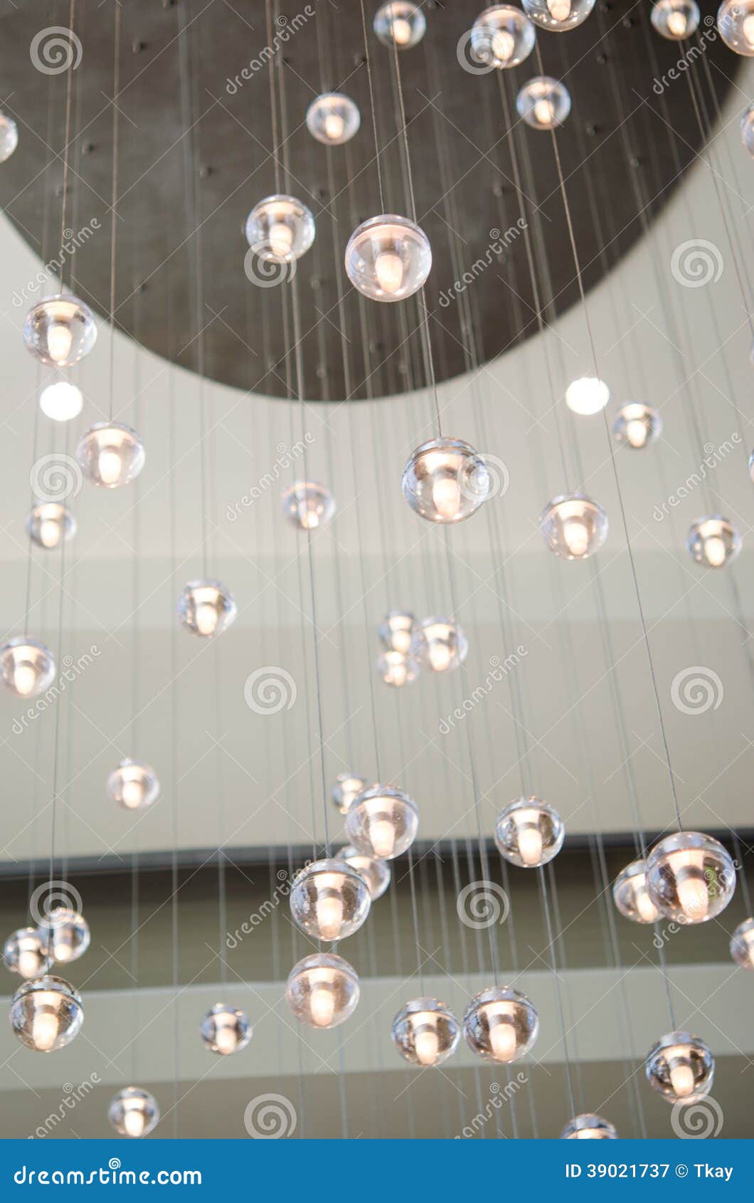 Hanging celing fixture stock image. Image of ledge, interiors - 39021737