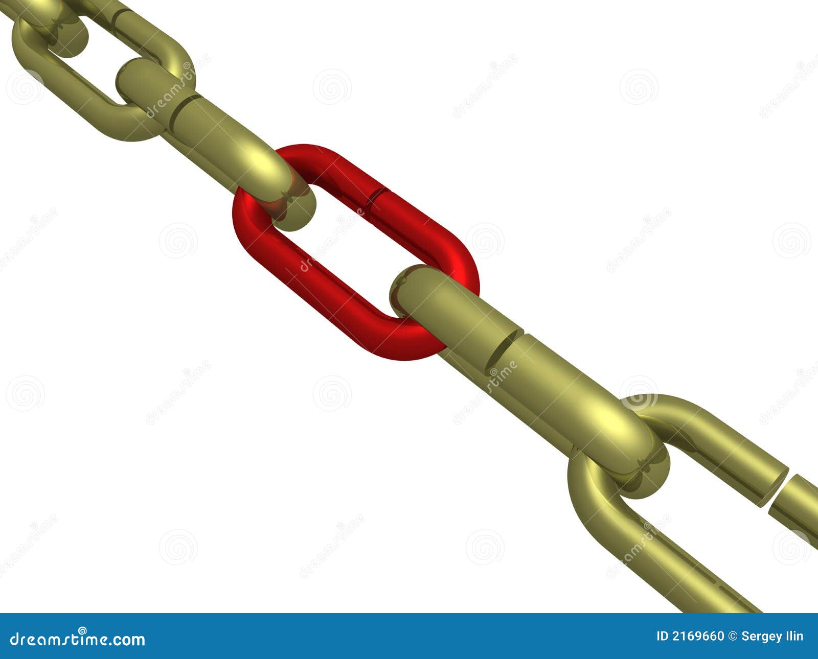 Hanging chain. stock illustration. Illustration of shine - 2169660