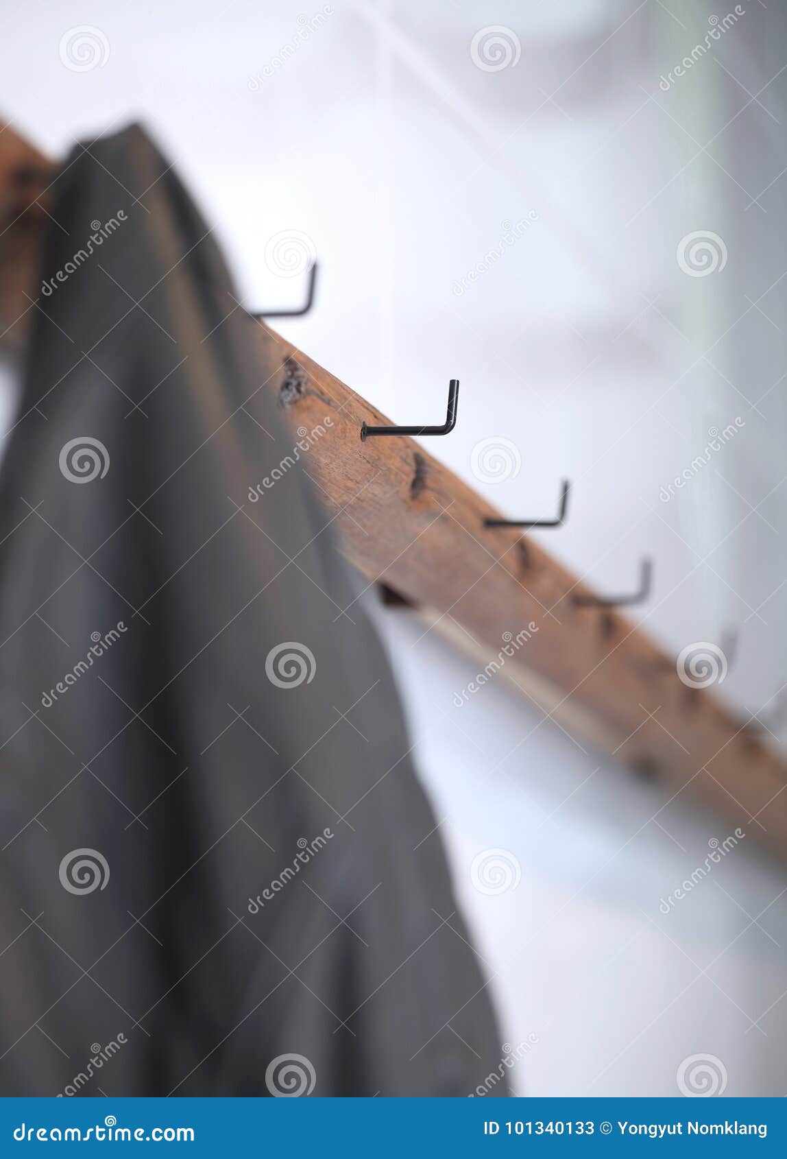 Hanging cloth stock image. Image of shirt, texture, detail - 101340133