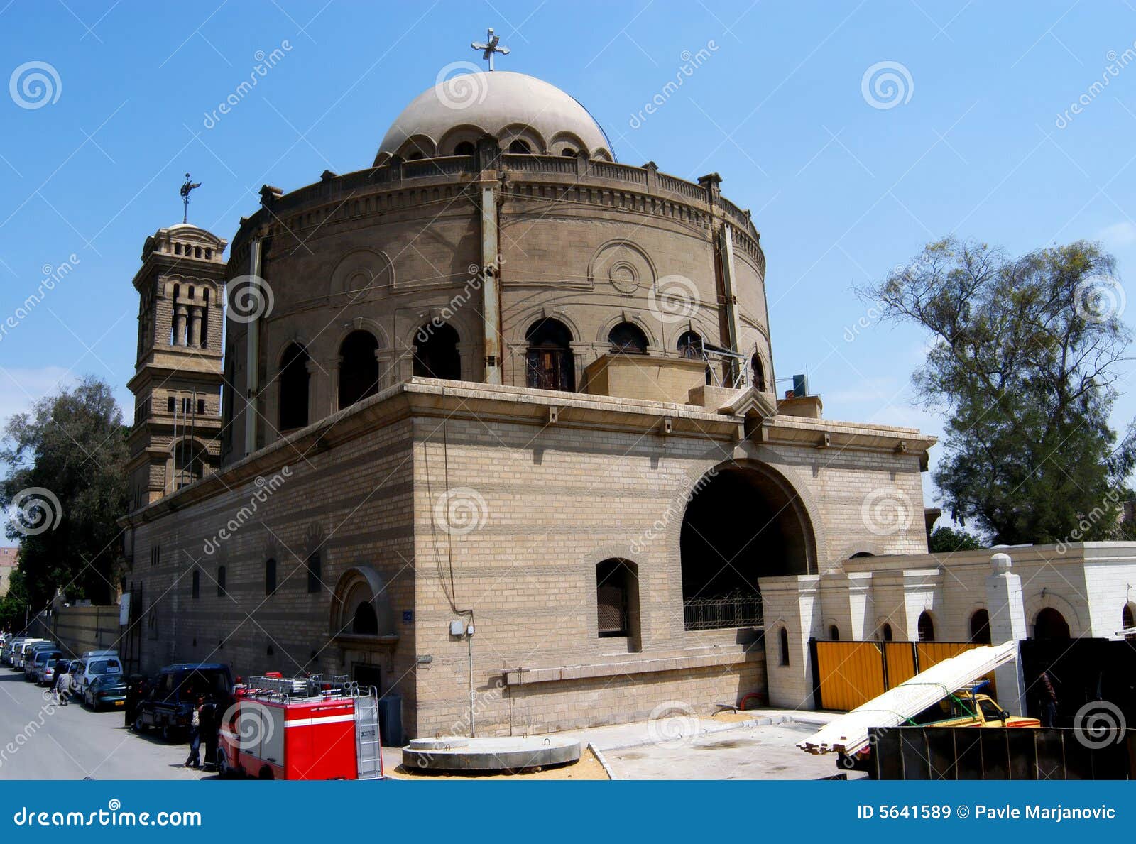 Hanging Coptic Church in Cairo Editorial Stock Image - Image of hanging ...