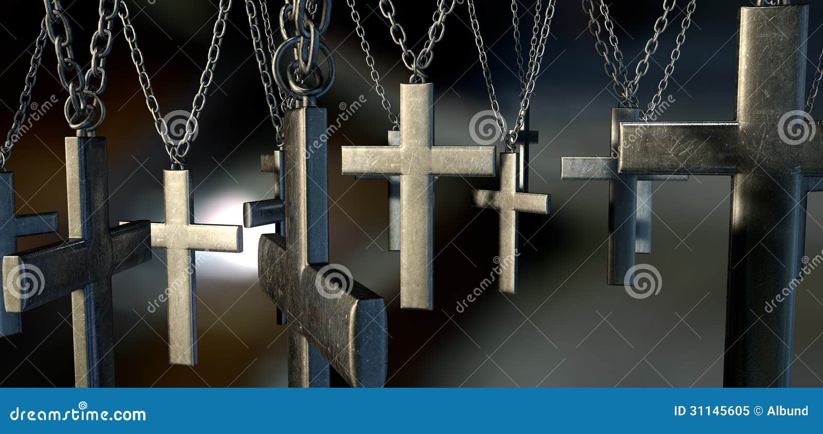 Dangling Chains. Royalty-Free Stock Image | CartoonDealer.com #19895554