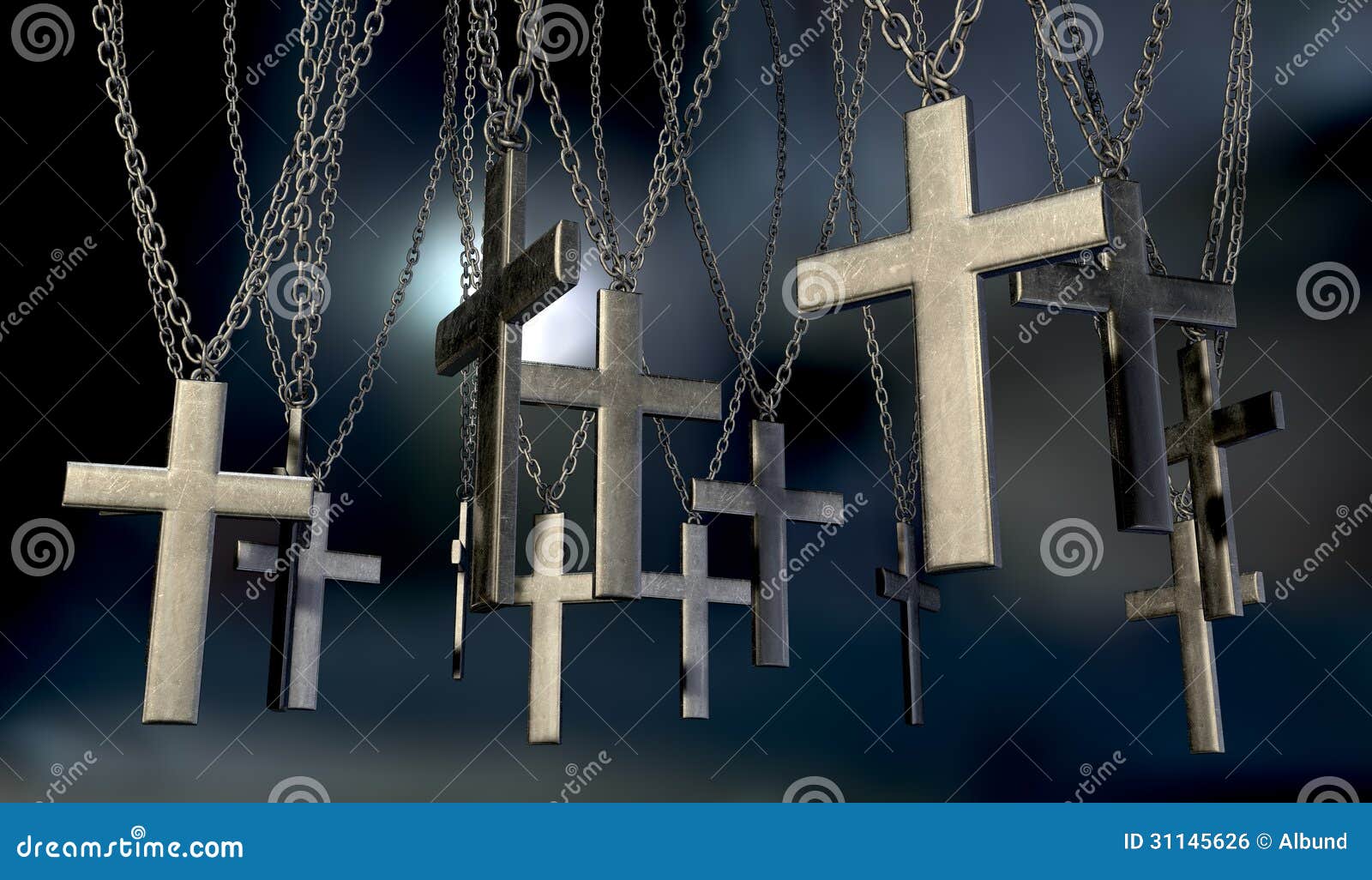 Dangling Chains. Royalty-Free Stock Image | CartoonDealer.com #19895554