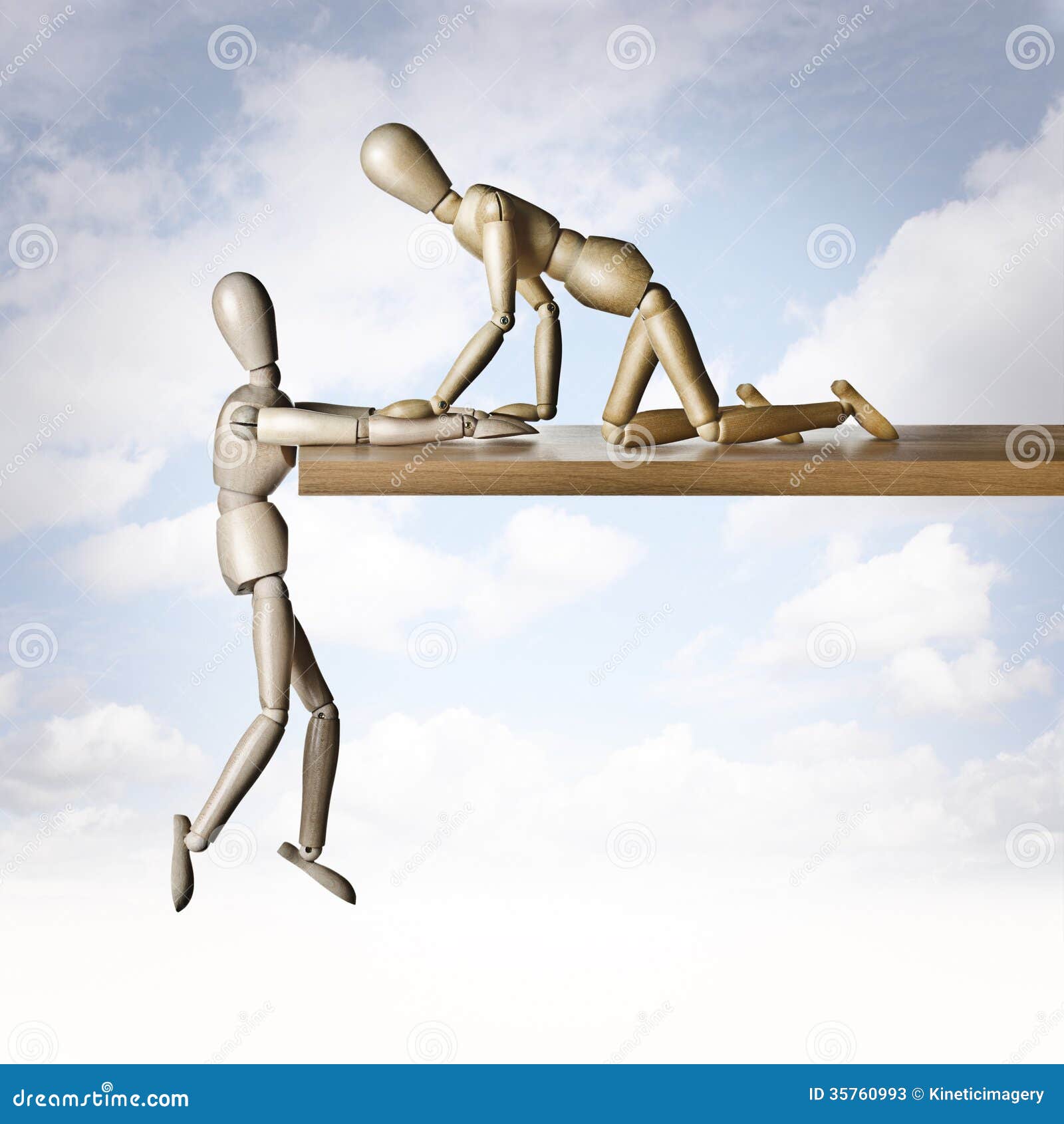 Hanging on for dear life stock image. Image of humor - 35760993