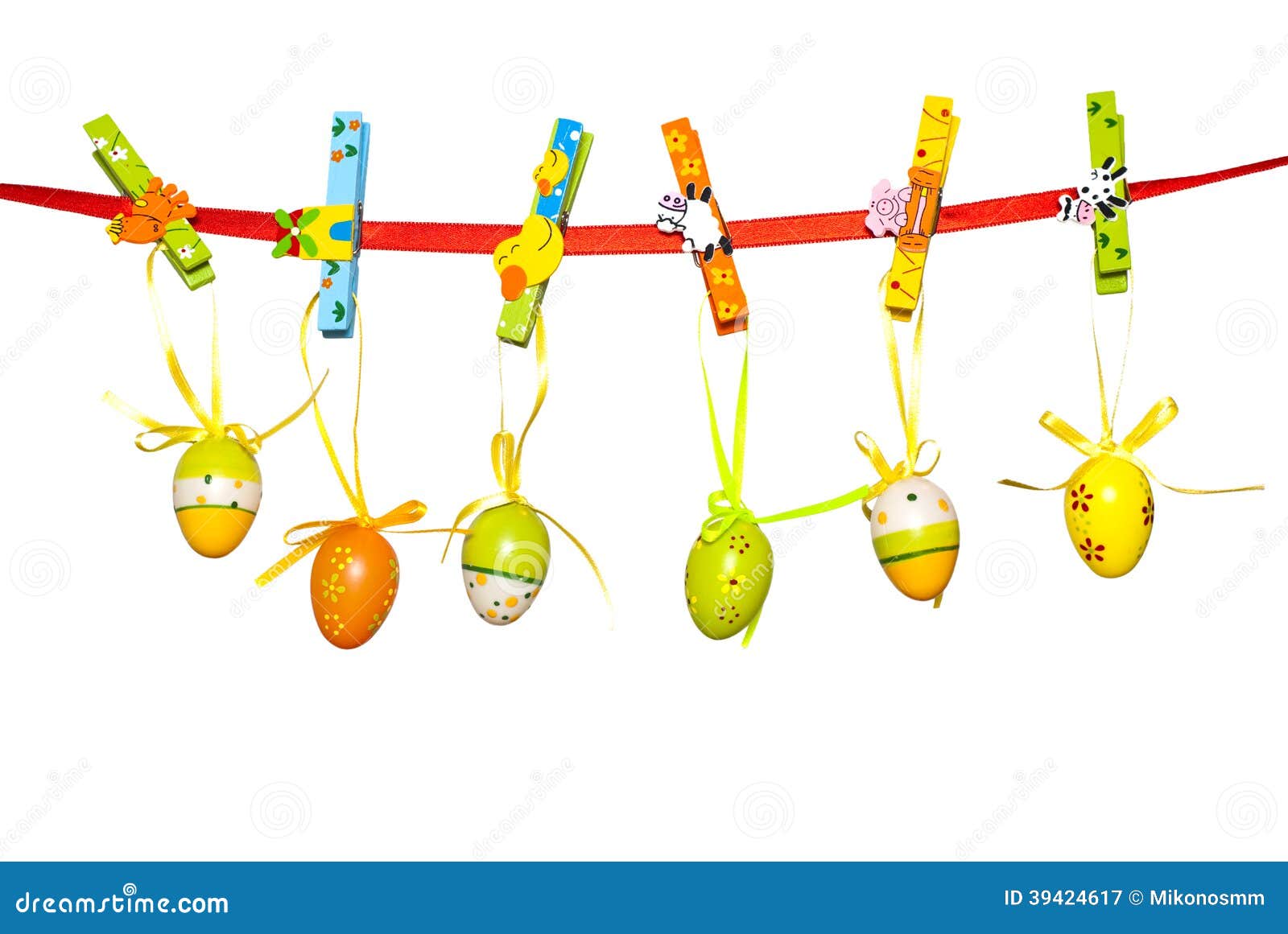 Hanging egg stock image. Image of colorful, celebration - 39424617