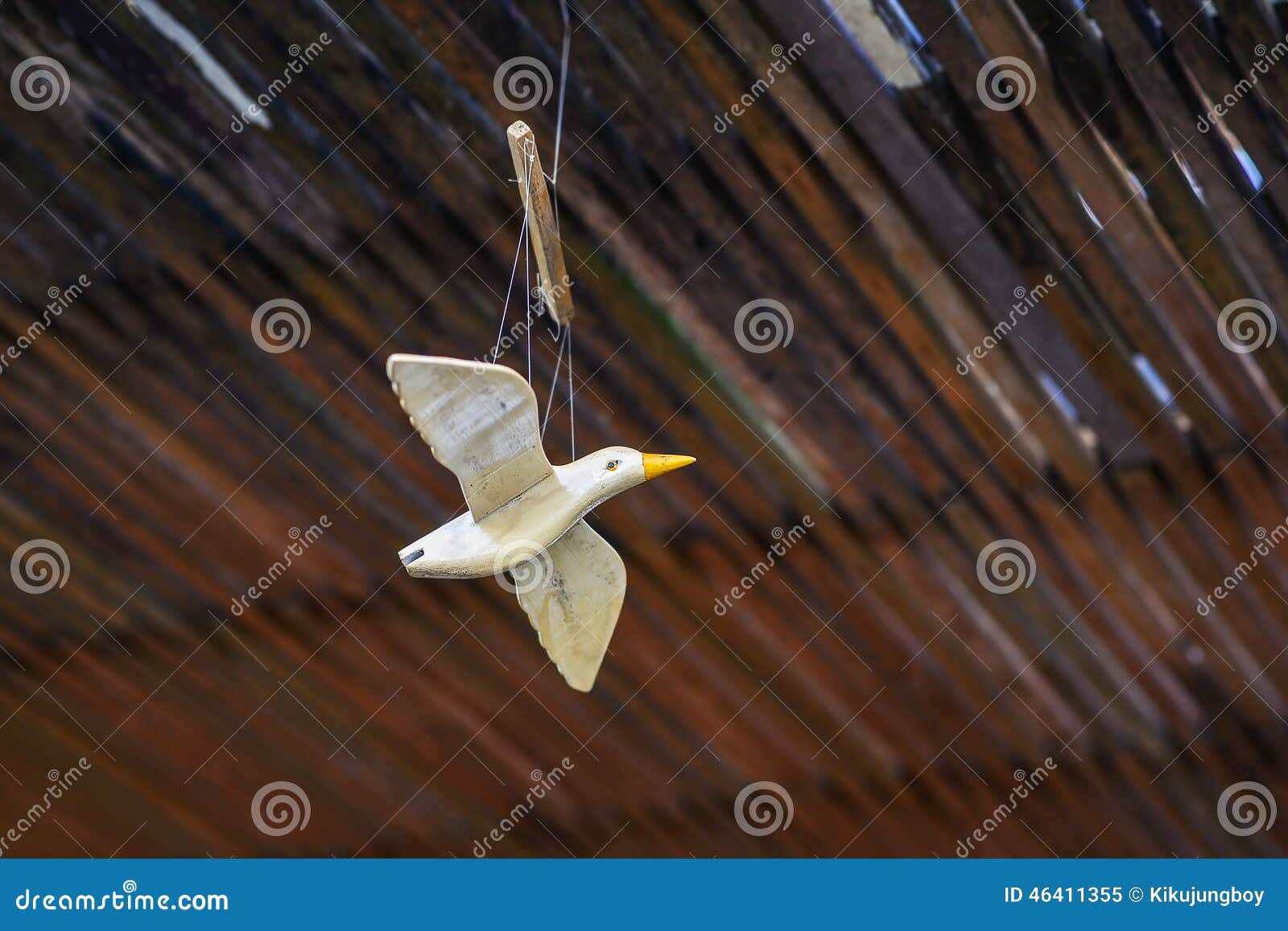 Hanging Fake Bird for Decoration Stock Image - Image of freedom ...