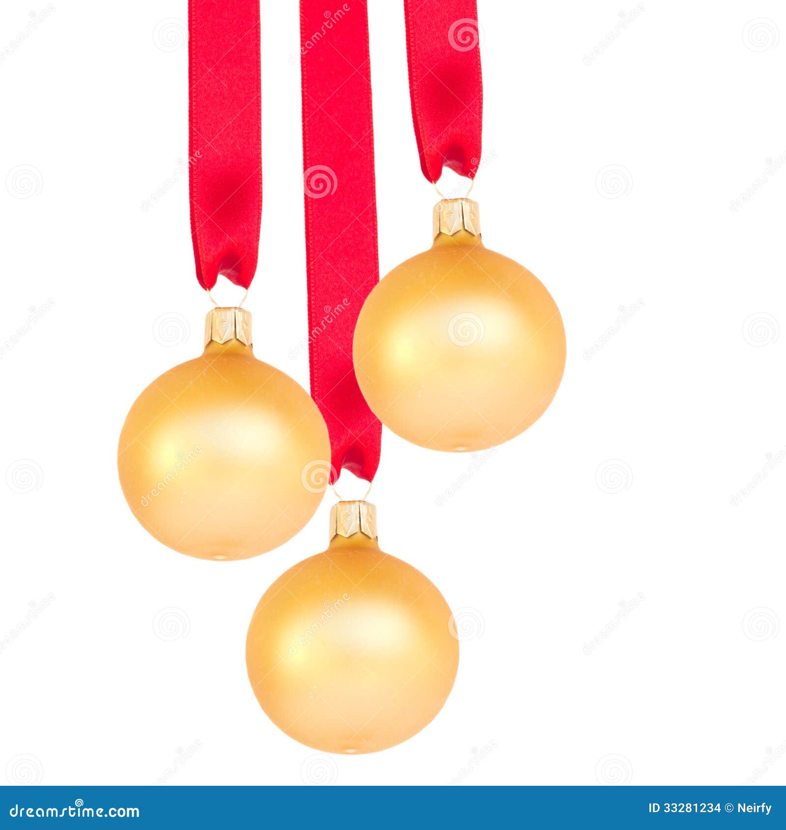 Hanging golden balls stock photo. Image of hanging, baubles - 33281234