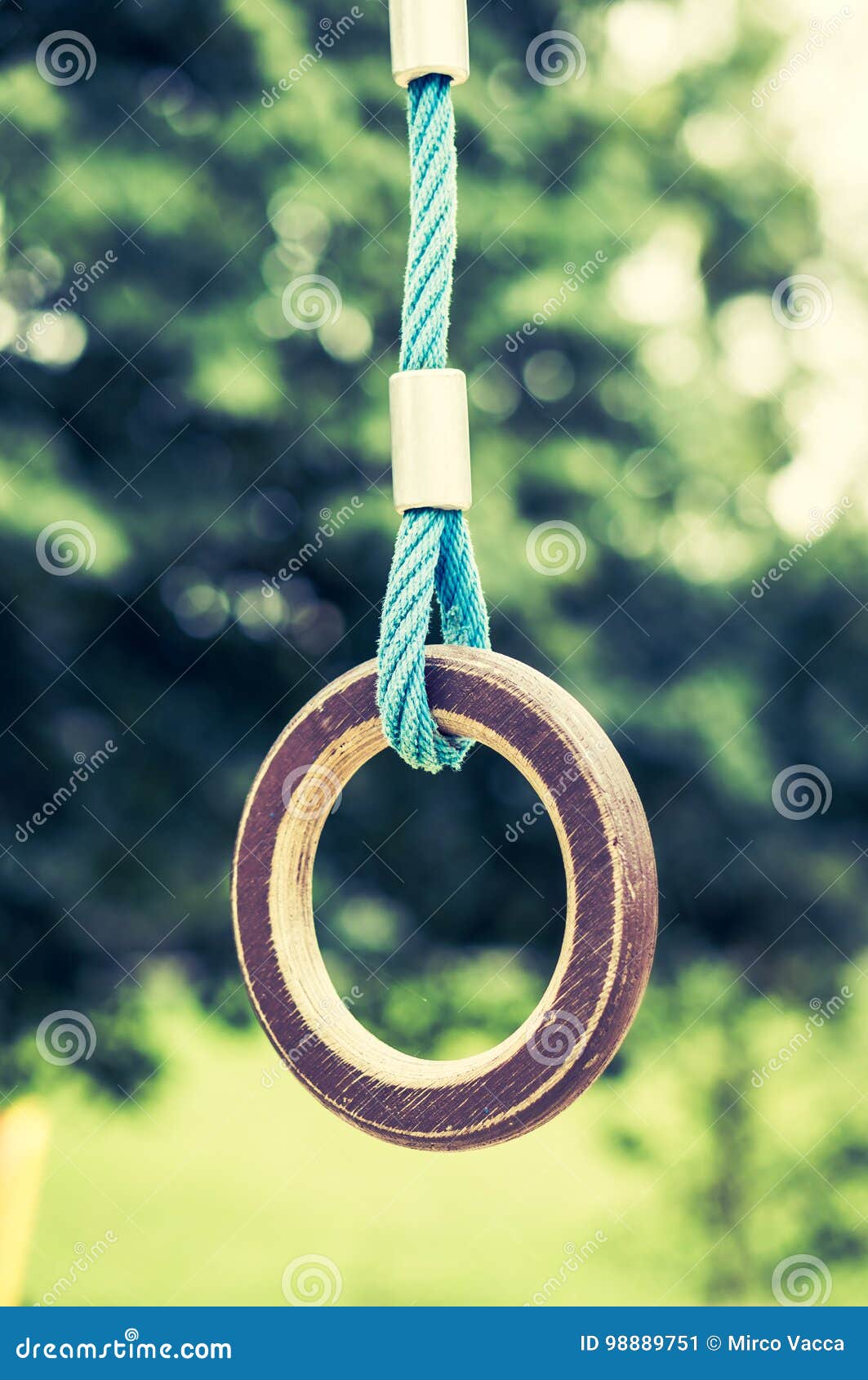 Gymnastics ring stock image. Image of hanging, strength - 98889751