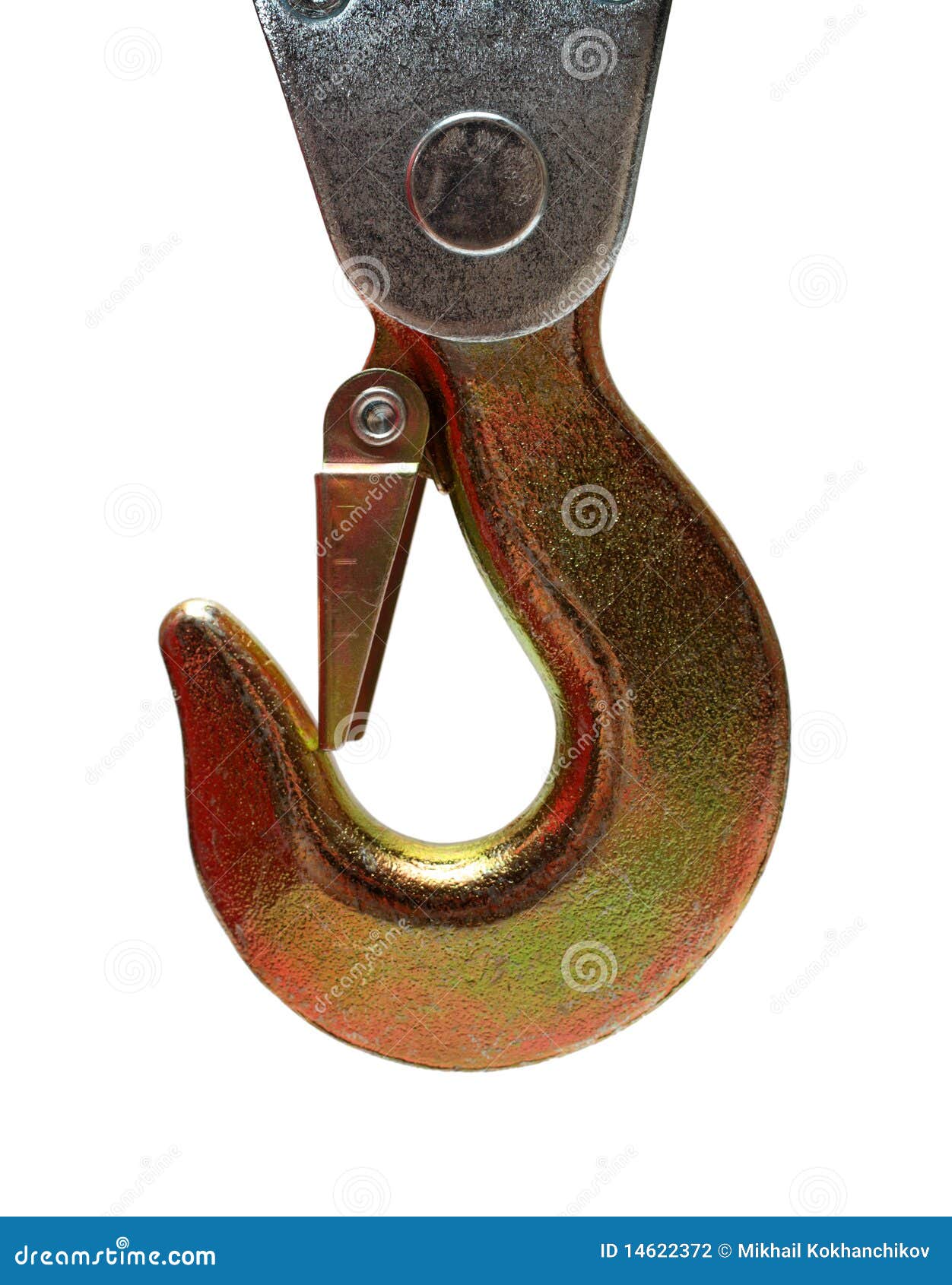 Hanging hook stock photo. Image of machinery, crane, strength - 14622372