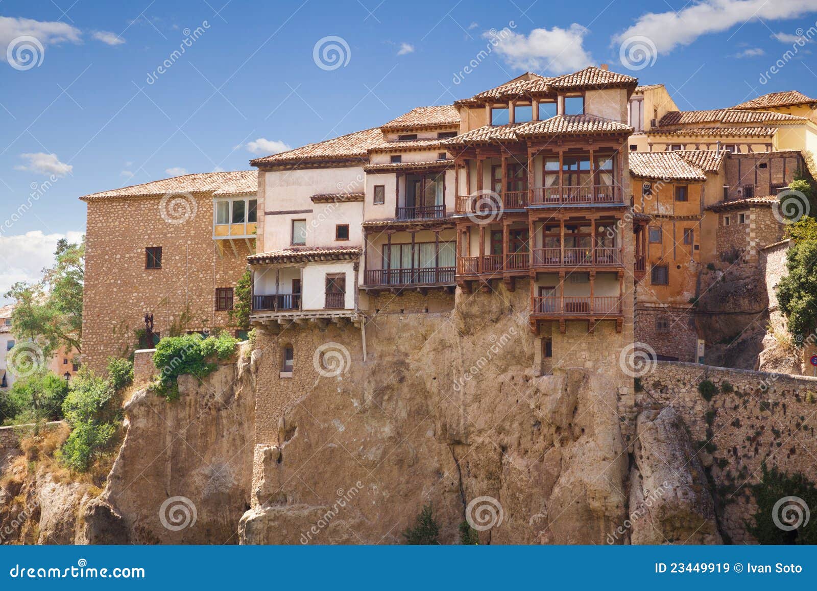 Hanging Houses of Cuenca, Spain Stock Image - Image of traditional ...