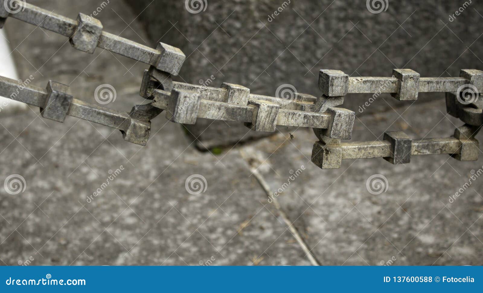Hanging iron chains stock photo. Image of equipment - 137600588