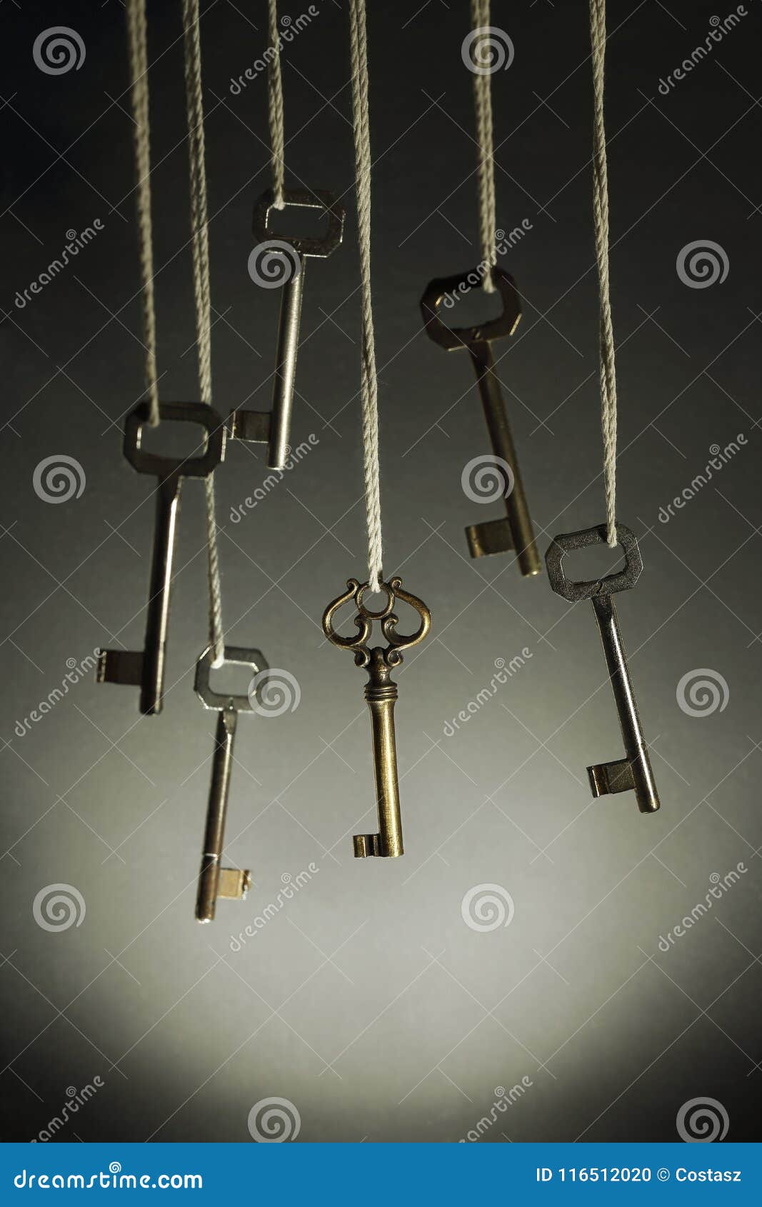 Hanging keys stock photo. Image of vertical, hanging - 116512020