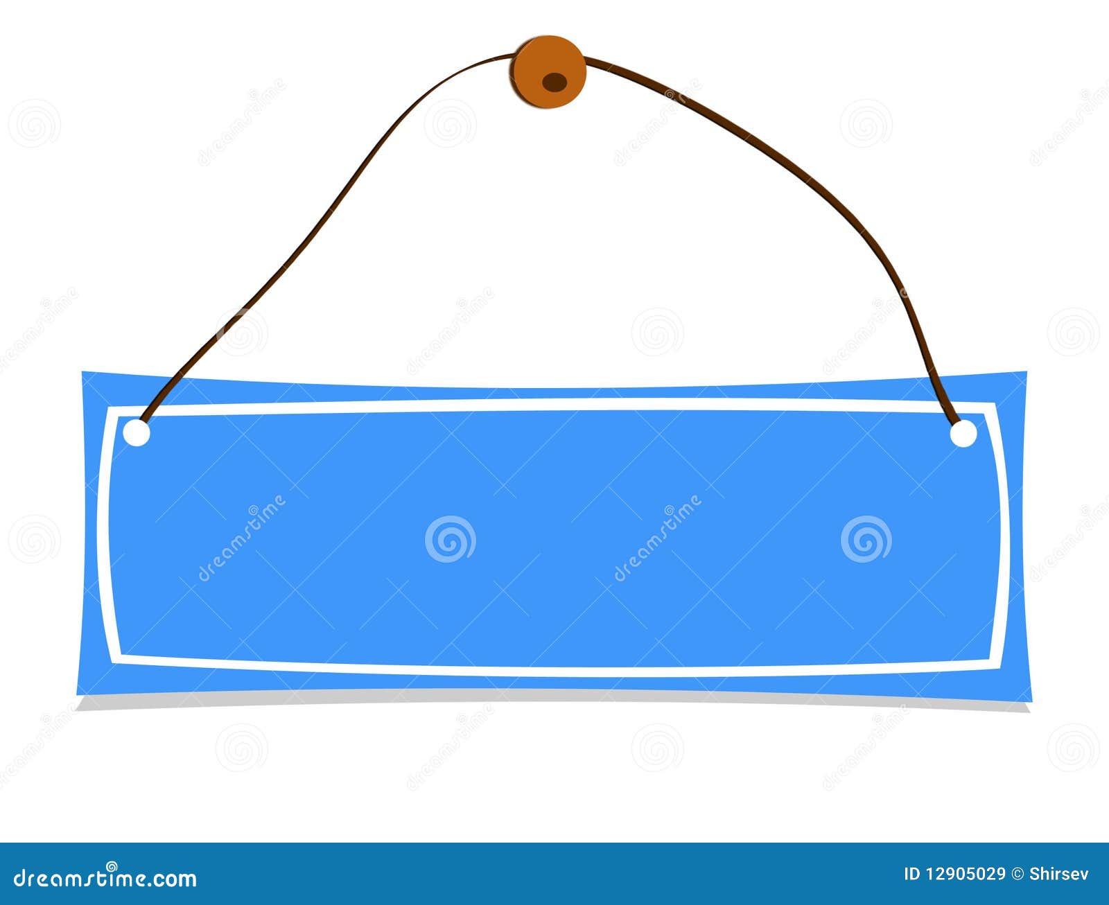 Hanging label stock illustration. Illustration of isolated - 12905029