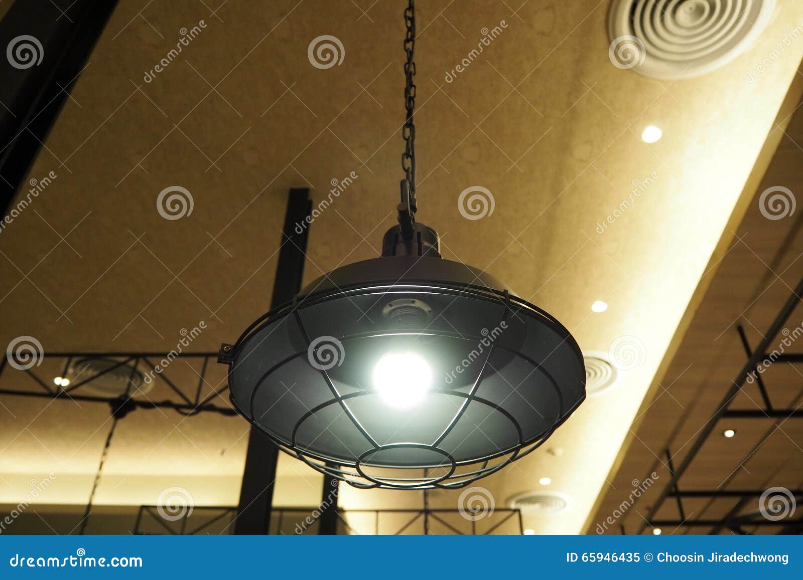 Hanging lamp stock image. Image of interior, isolated - 65946435