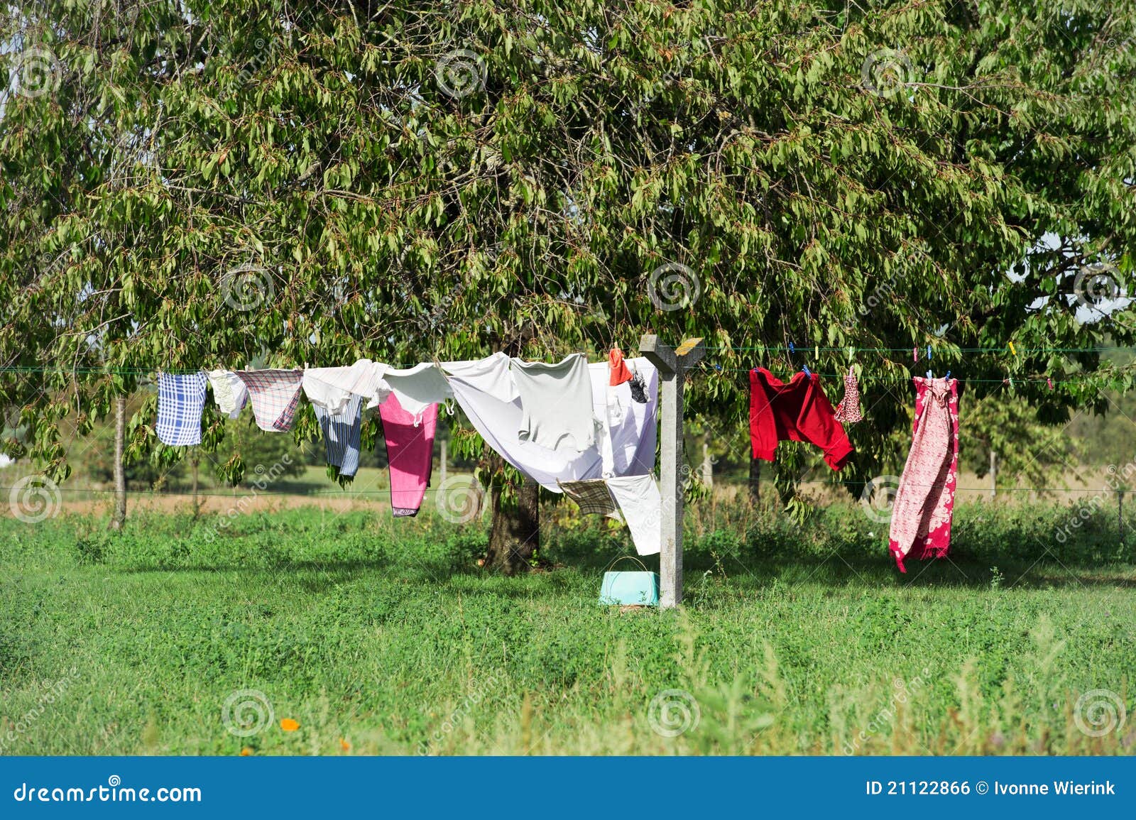 Hanging laundry stock photo. Image of laundry, blowing - 21122866