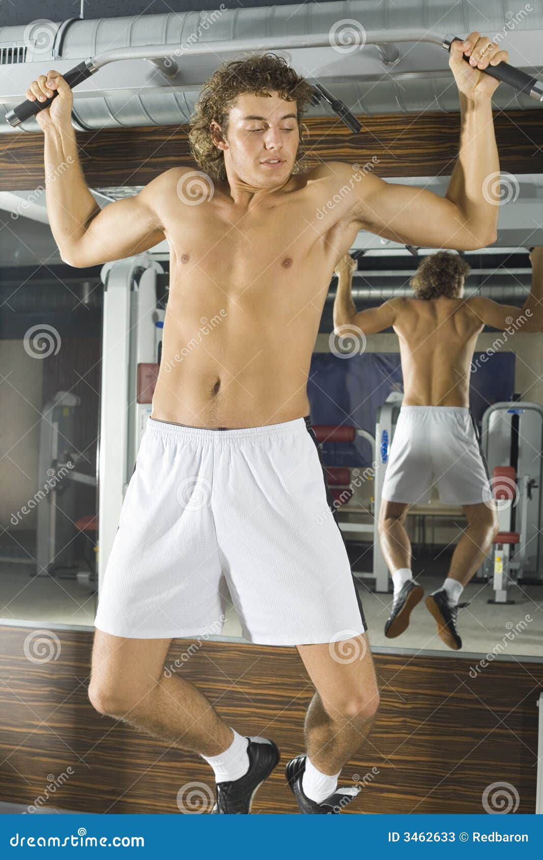 Hanging man stock image. Image of health, focused, gymnastic - 3462633