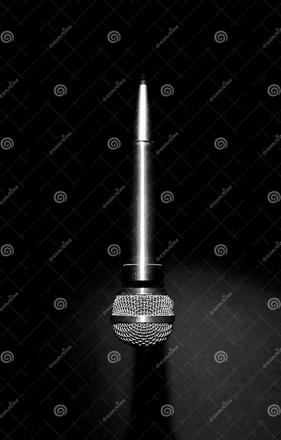 Hanging Mic stock image. Image of amplify, good, hand - 22724953