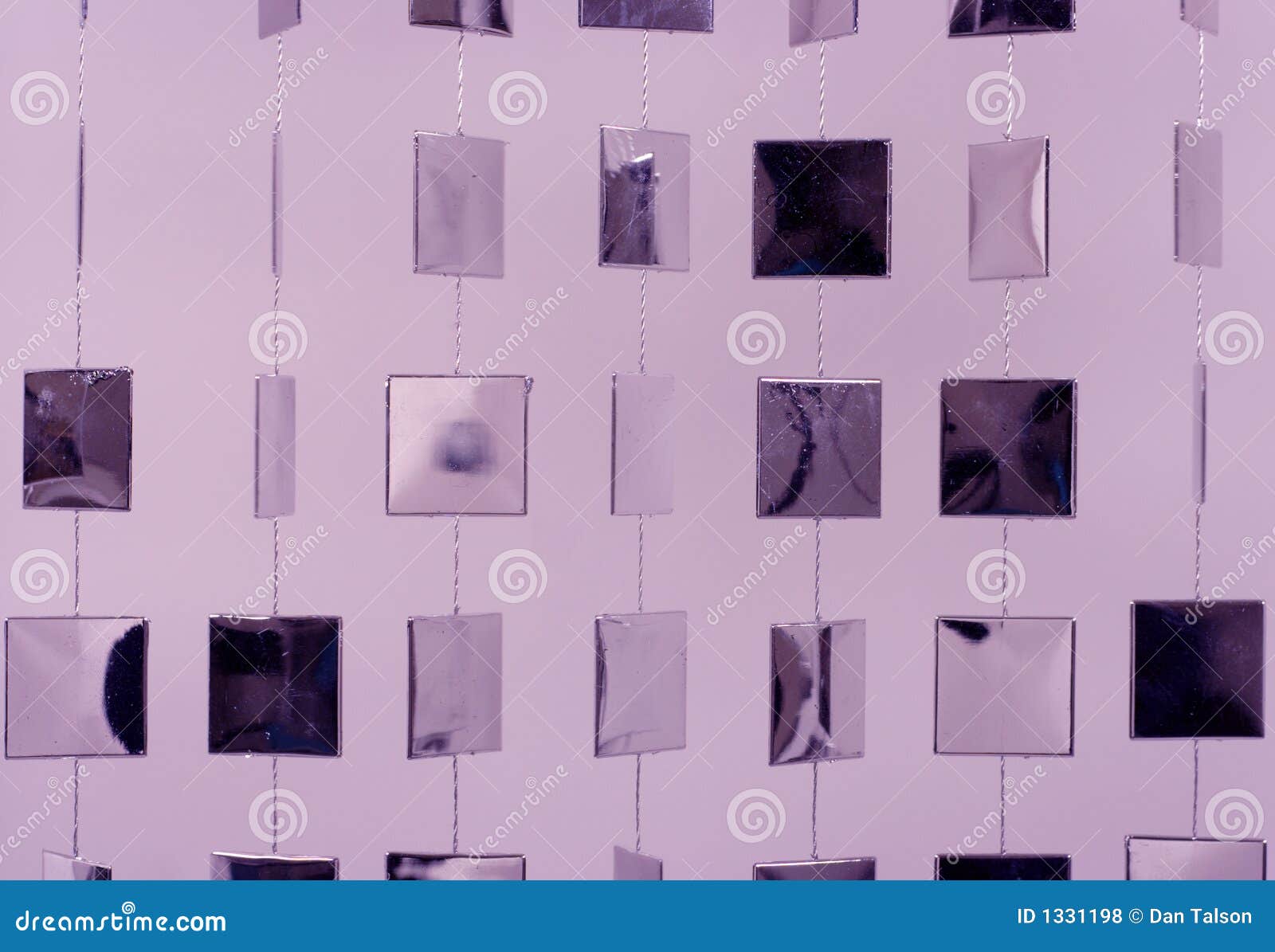 Hanging mirrored squares stock photo. Image of discoteque - 1331198