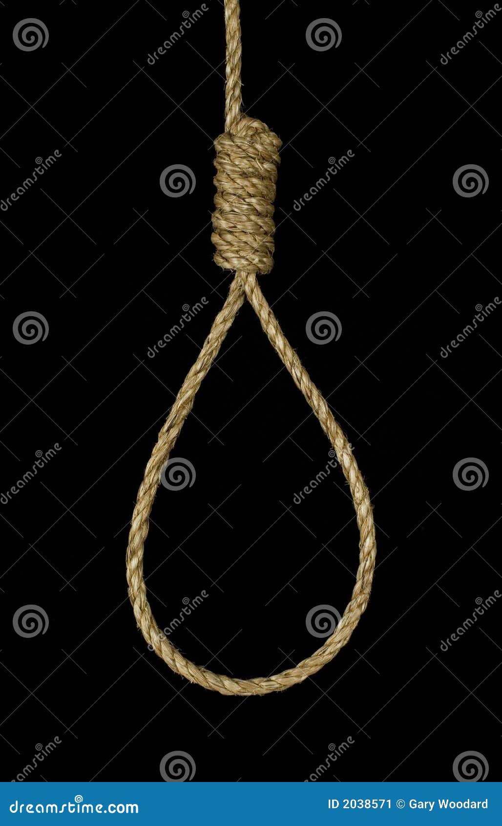 Hanging Noose. stock image. Image of noose, hanging, rope - 2038571