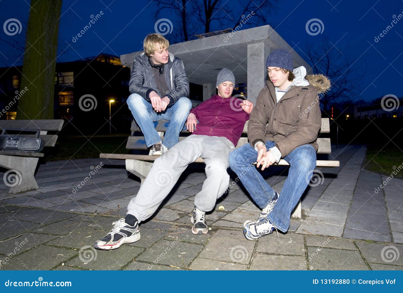 Hanging out stock photo. Image of lifestyle, suburbs - 13192880
