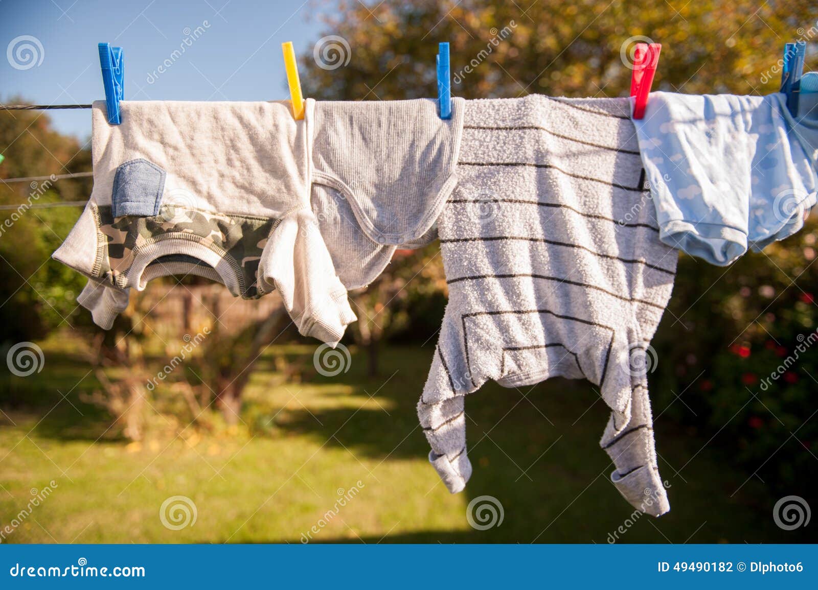 Hanging out to Dry stock photo. Image of hoist, kids - 49490182