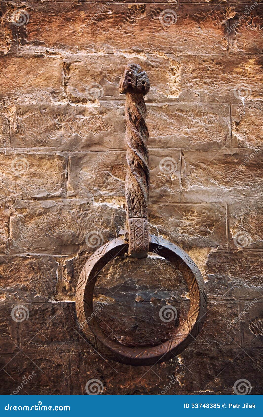 Hanging ring stock image. Image of medieval, hang, hard - 33748385