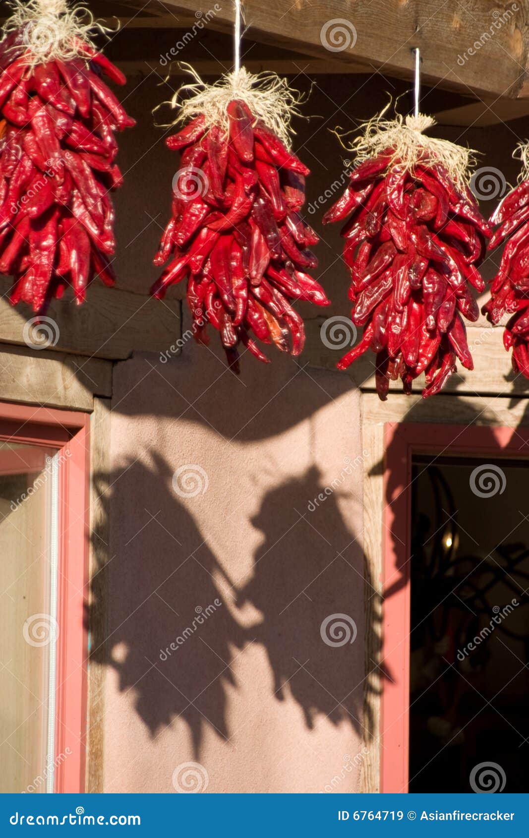 Hanging Ristras stock image. Image of chili, albuquerque - 6764719