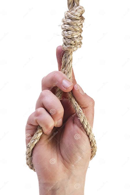 Hanging on rope stock image. Image of noose, climbing - 17787259