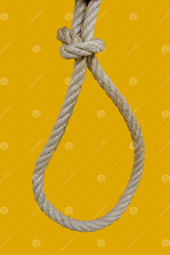 Hanging rope stock image. Image of spooky, hangman, rights - 2601109