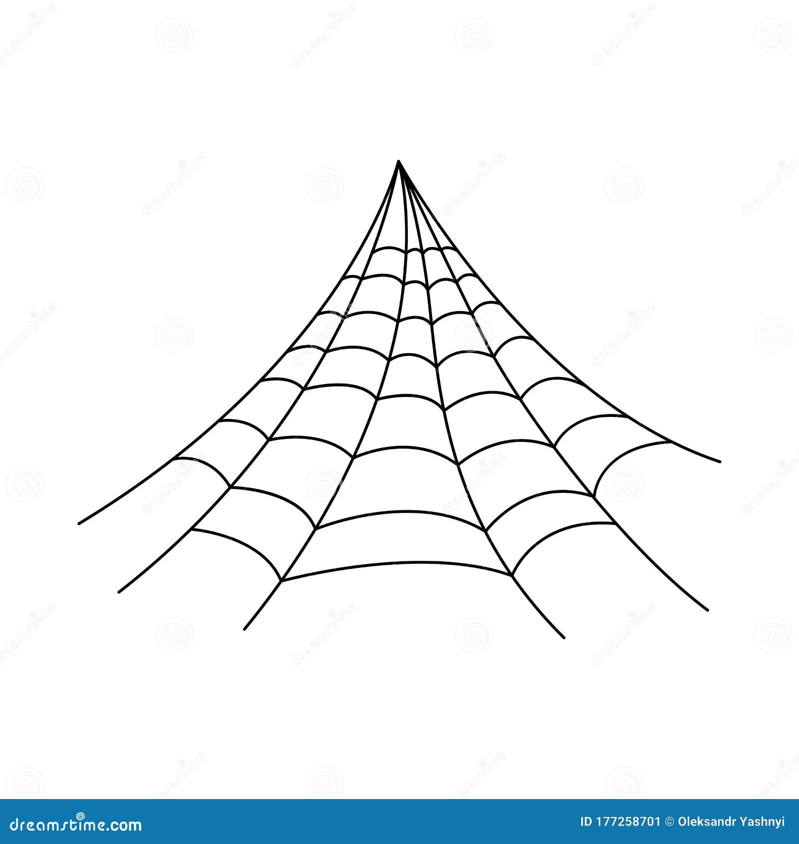 Hanging Spider Web Isolated on White Background. Halloween Spiderweb ... Hanging Spider Web Isolated on White Background. Halloween Spiderweb ...