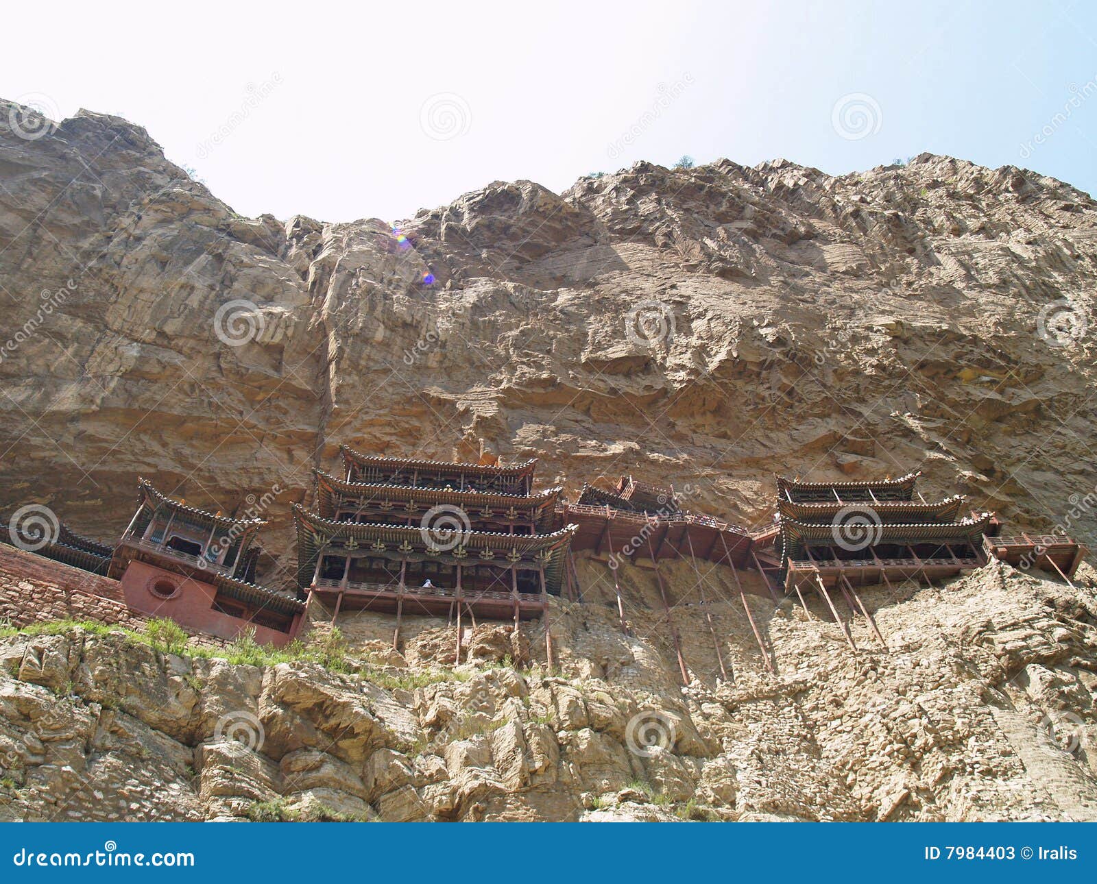 Hanging Temple 2 stock image. Image of hill, historic - 7984403