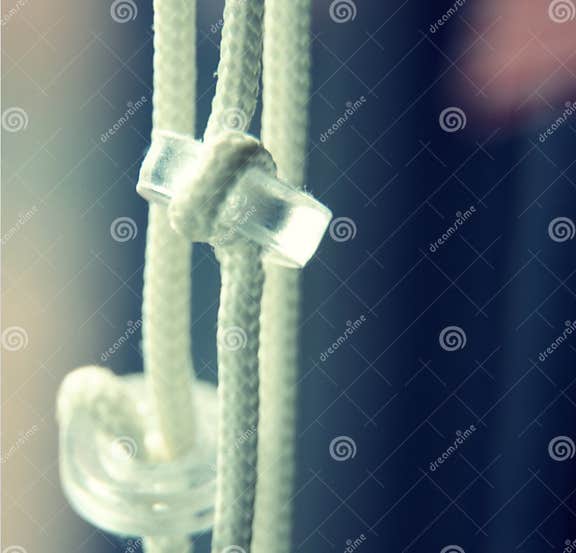 Hanging Together - Blinds Strings Stock Image - Image of strings, decor ...
